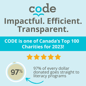 CODE named one of Canada’s Top 100 Charities (2023) - CODE